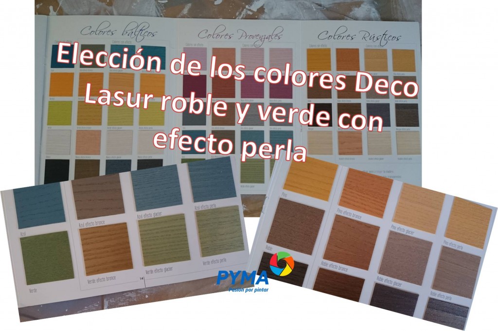 DIY - Cabecero giratorio de madera. Pintar con lasur de colores